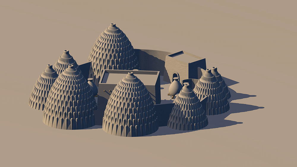 Camaroon Musgum Beehive House