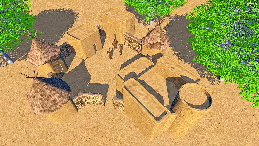 Dogon Houses and Granaries