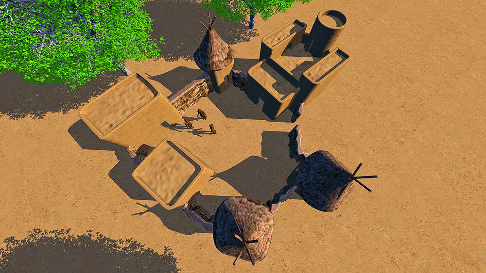 Dogon Houses and Granaries