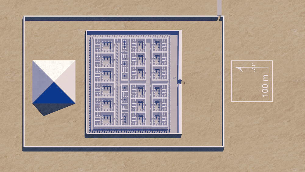 Pyramid and Labyrinth of Hawara
