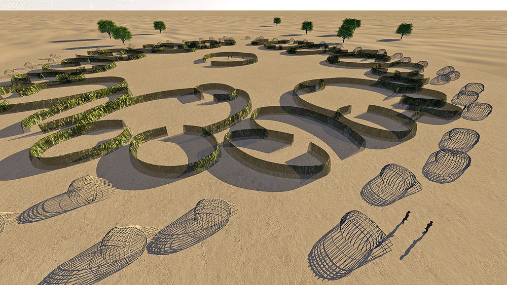 Rendille Houes and Camp