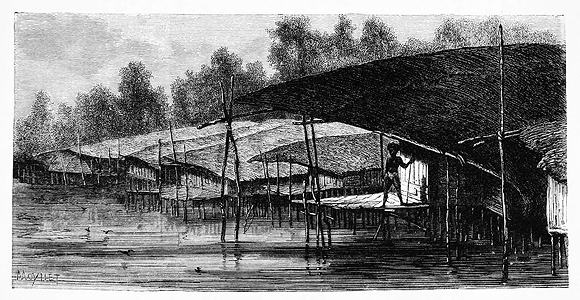 Kaluli Communal Long House