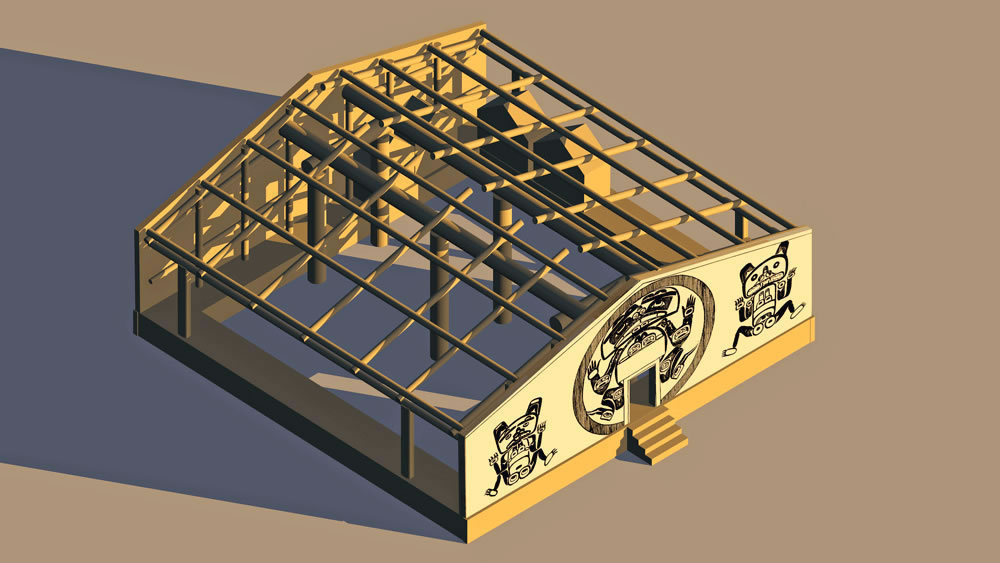 Kwakiutl Plank House